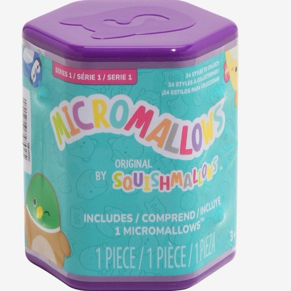 Squishmallows | Toys | Mystery 25 Micromallows Blind Capsule Original ...